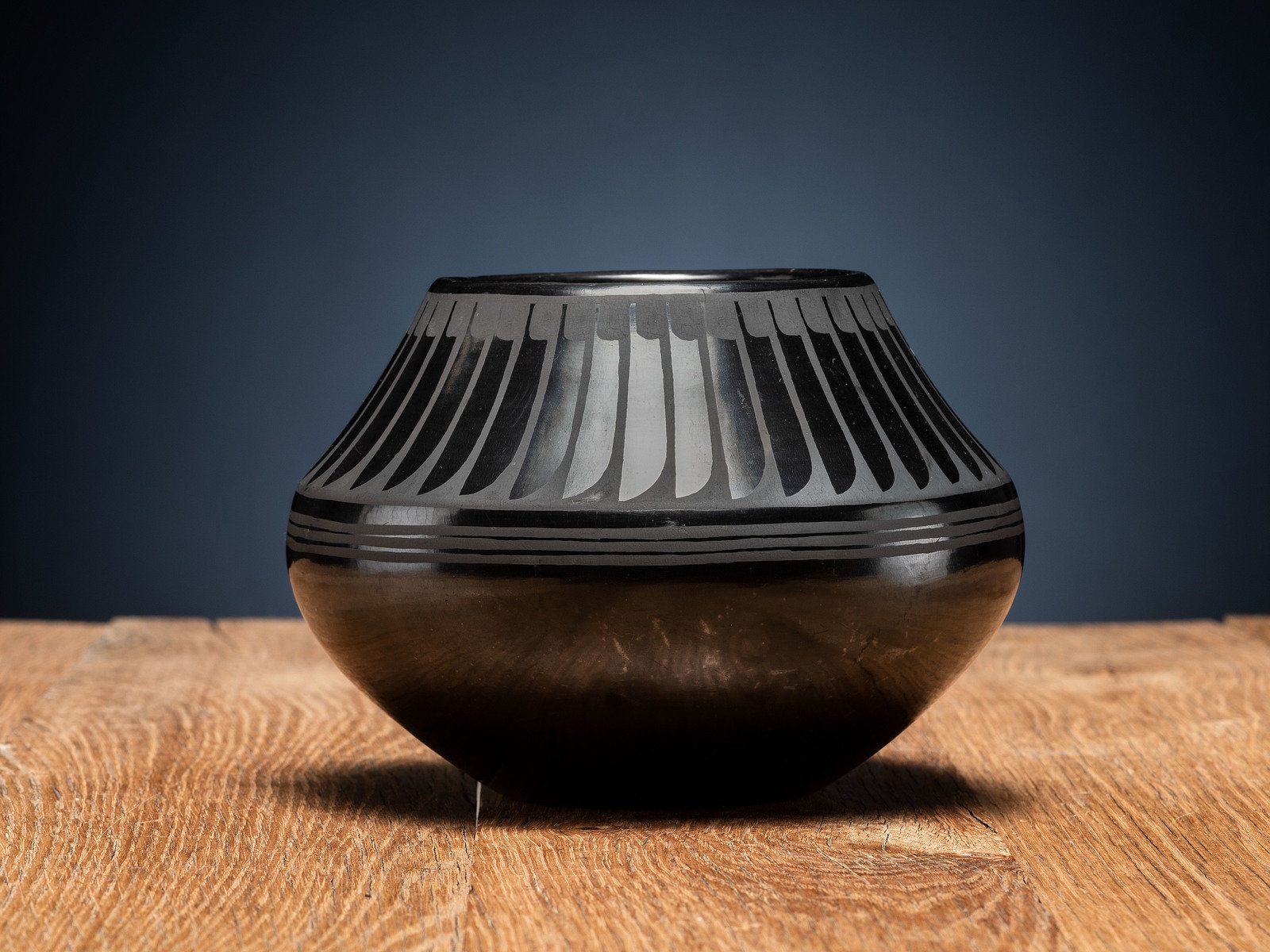 Maria Montoya Martinez | Blackware Pottery Jar | MutualArt