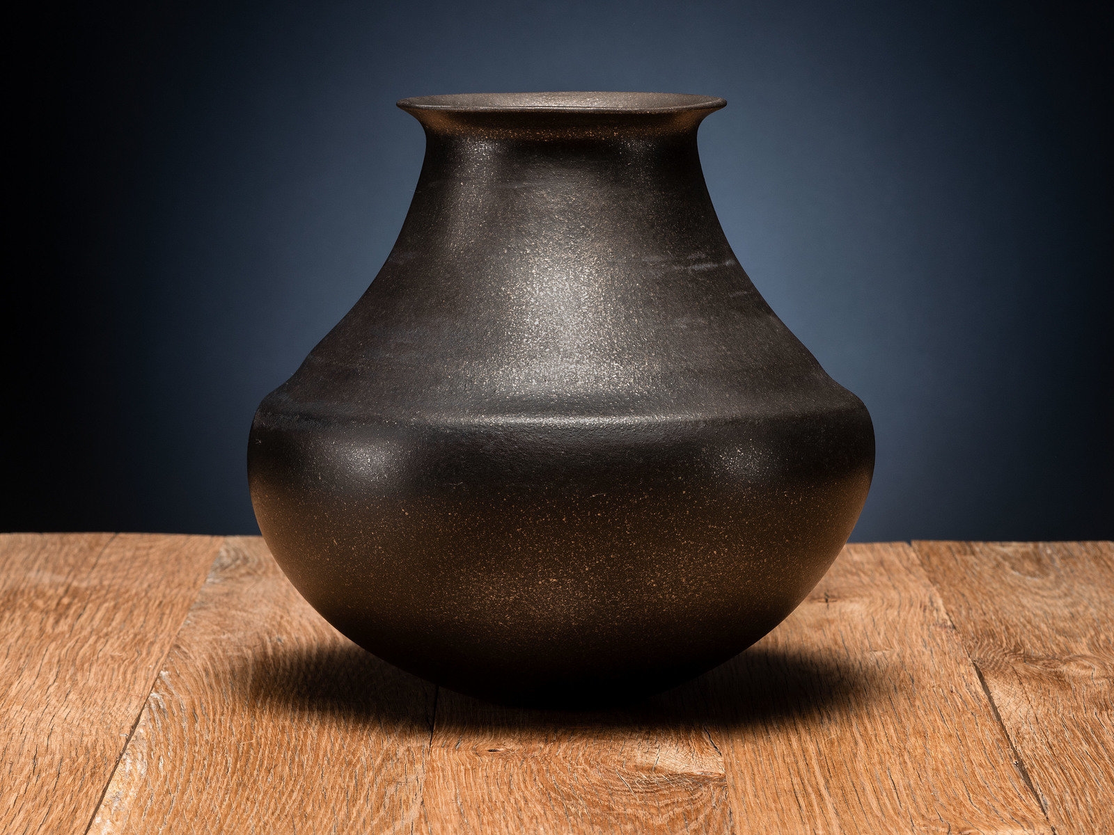 Lonnie Vigil | Micaceous Pottery Jar | MutualArt