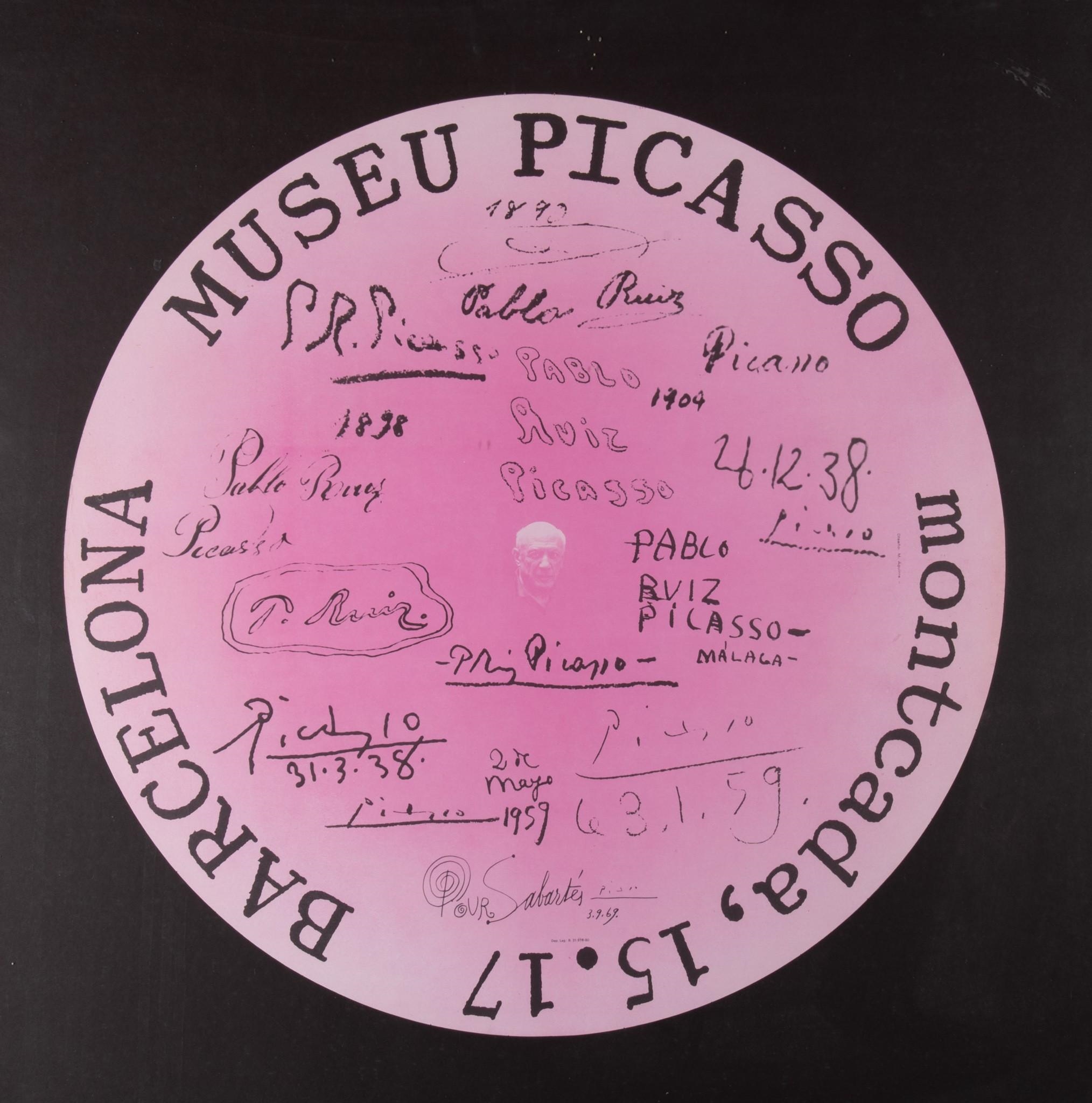 Pablo Picasso | Pablo Picasso Museu Barcelona Poster | MutualArt