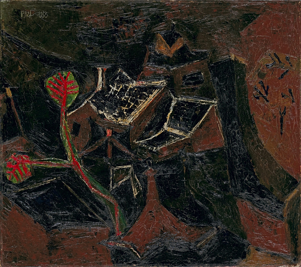 Syed Haider Raza | Ankuran (1987) | MutualArt