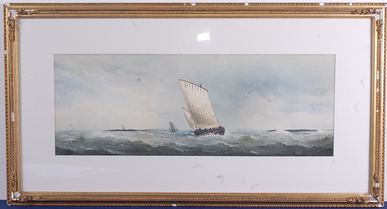 Henry Edward Spernon Tozer | - Pair; Shipping in choppy seas | MutualArt