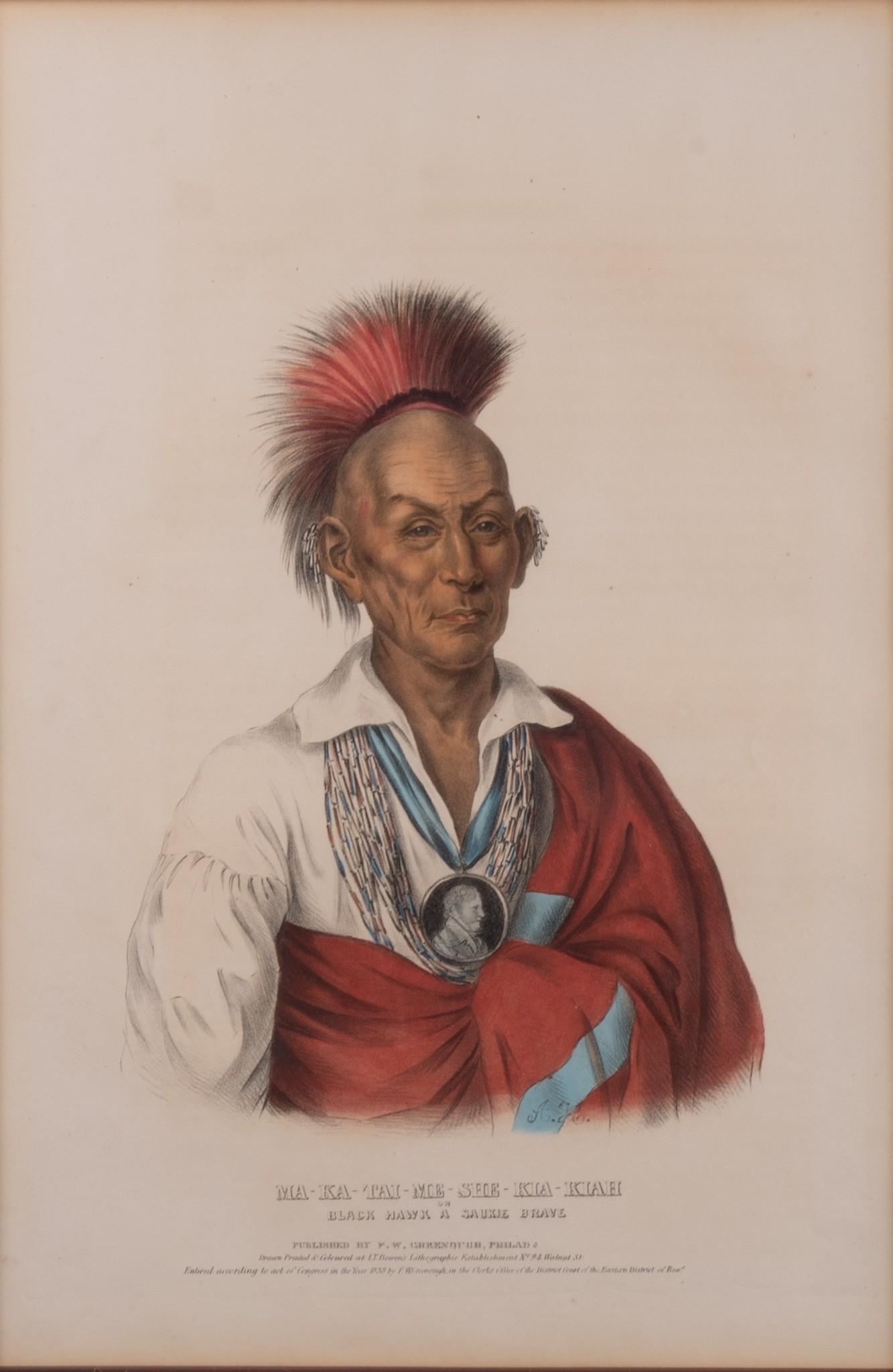 Thomas McKenney & James Hall | Black Hawk (1838) | MutualArt