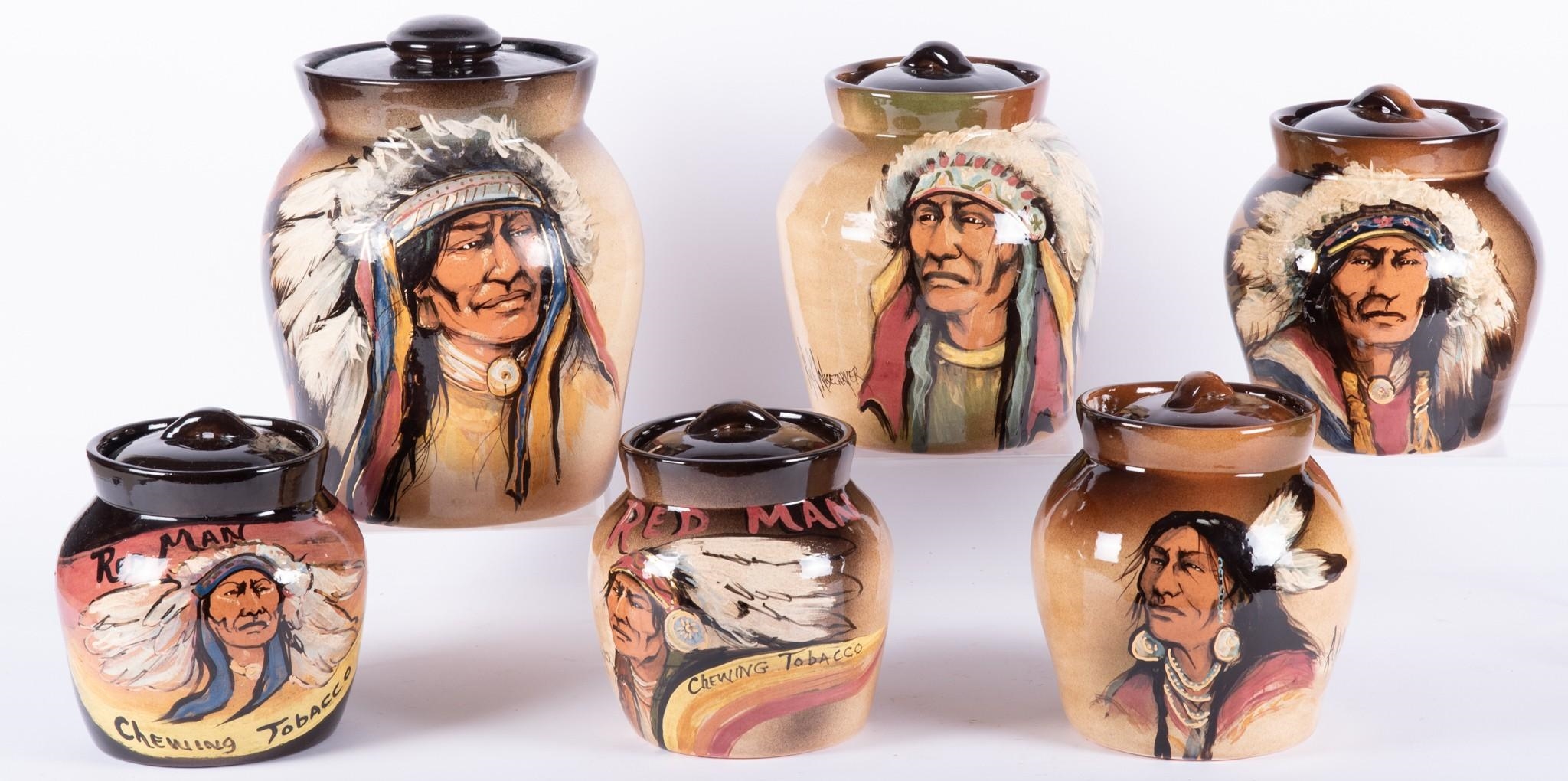 Rick Wisecarver | Native American Themed Cookie Jars | MutualArt