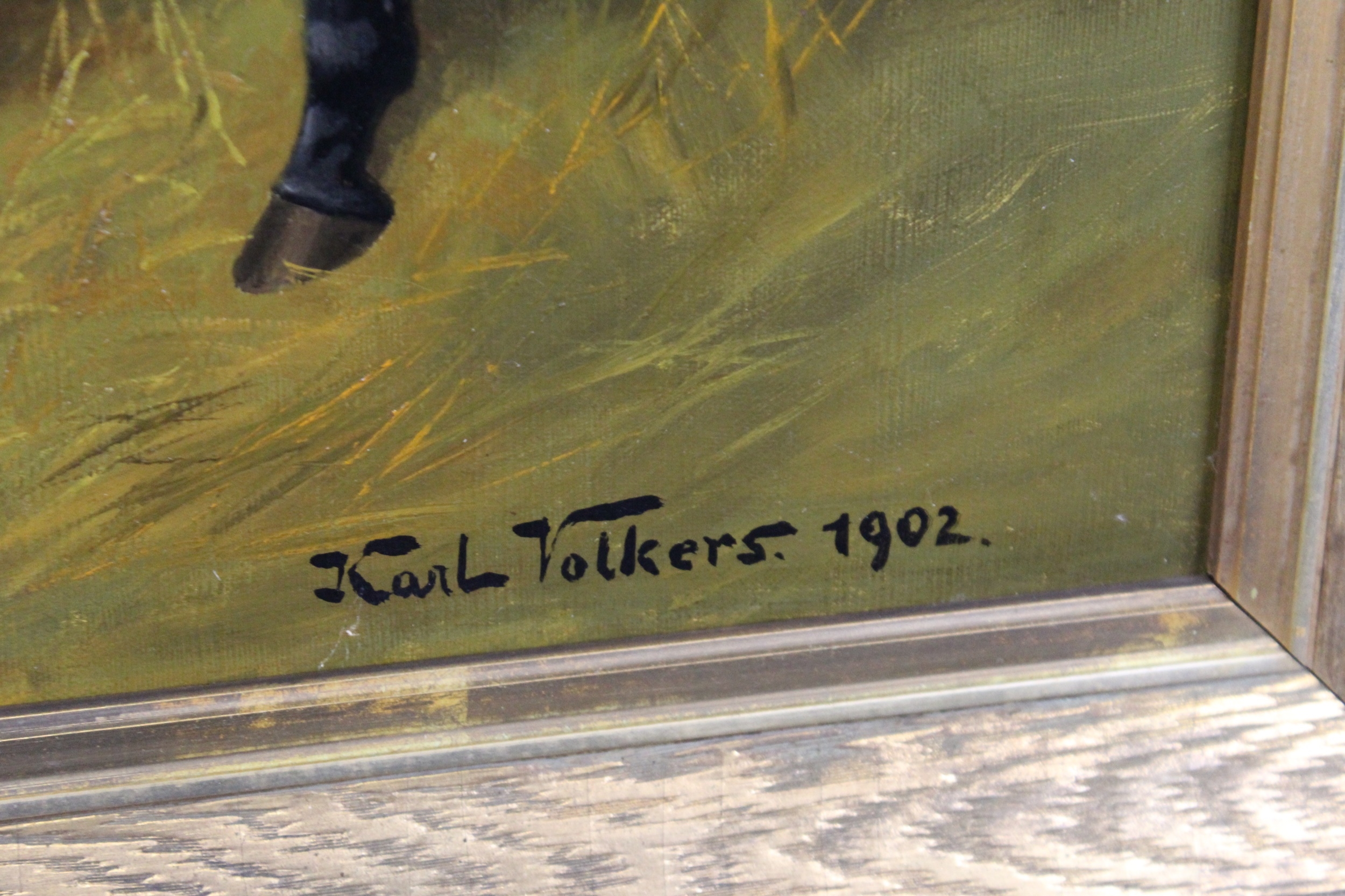 Karl Volkers | - Regenwolke (1902) | MutualArt