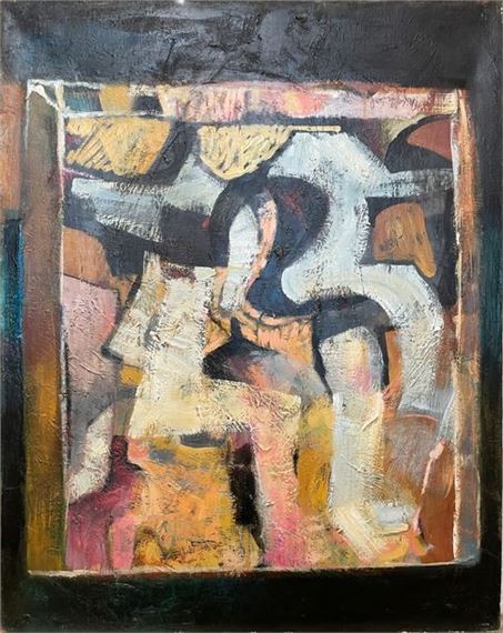 Miguel Anibal | Abstract characters (1935) | MutualArt