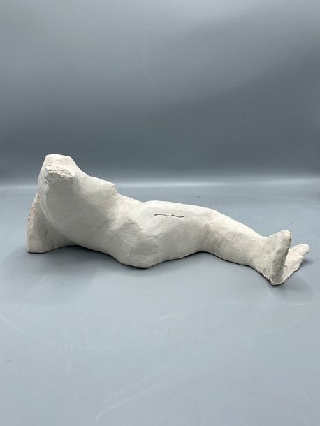 Miguel Anibal | Reclining headless mermaid (1935) | MutualArt