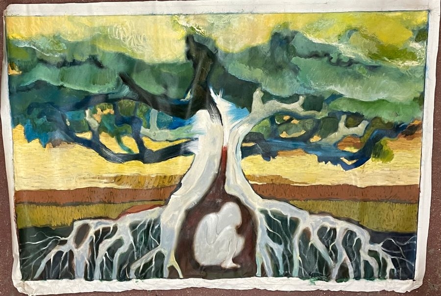 Miguel Anibal | The crucifixion (1935) | MutualArt