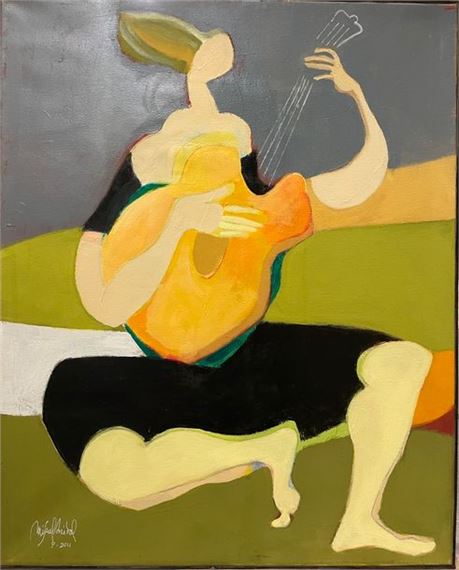 Miguel Anibal | The guitarist (2001) | MutualArt