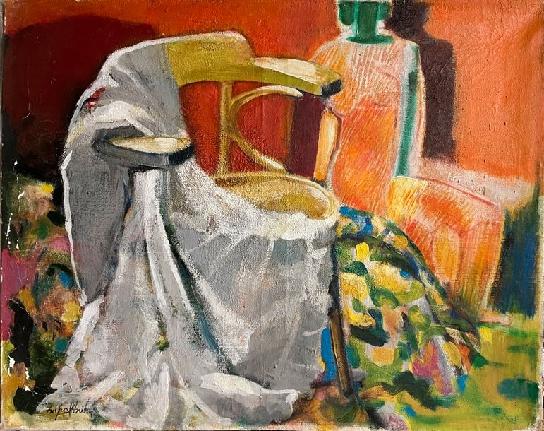 Miguel Anibal | Nude on the couch (1935) | MutualArt