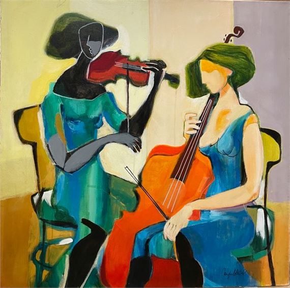 Miguel Anibal | The musicians (1935) | MutualArt