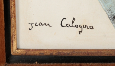 Jean Calogero | A SURREALIST TYPE PORTRAIT OF A YOUNG GIRL | MutualArt