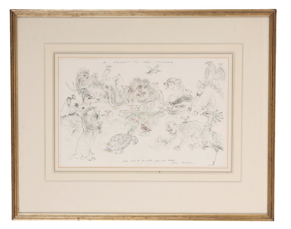 Ralph Thompson | The Investigators Jaguar Cubs | MutualArt