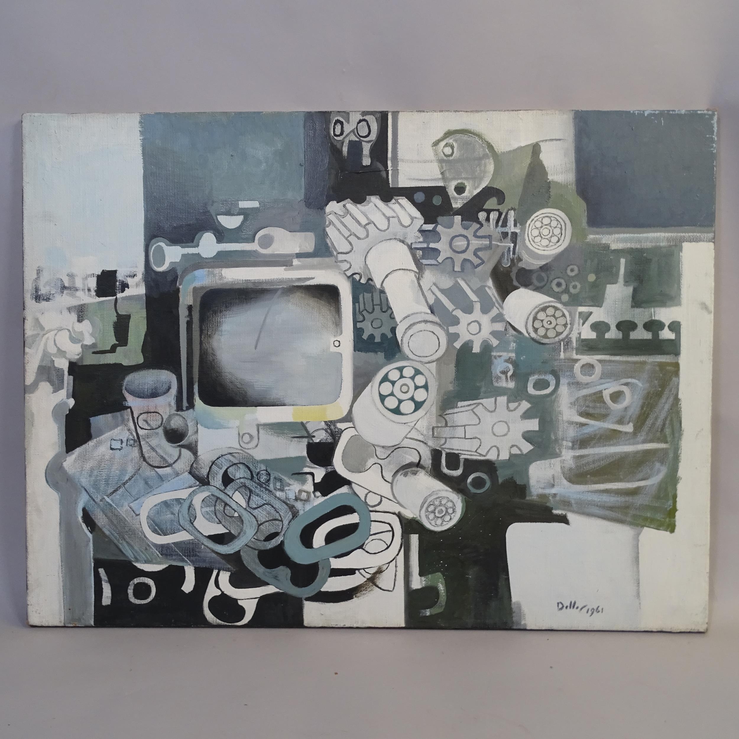 Ron Dellar | 180 white cogs | MutualArt