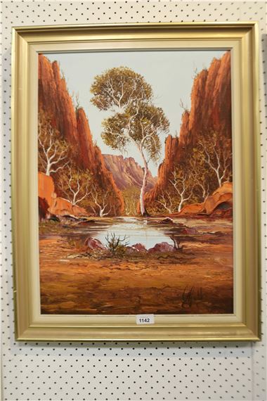 Henk Guth | Central Australian Landscape | MutualArt