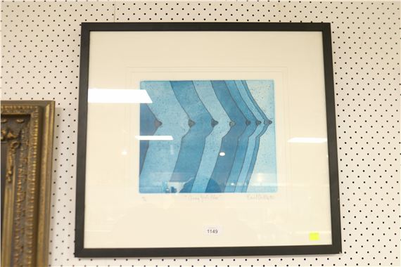 Basil Hadley | Army Girls Blue | MutualArt