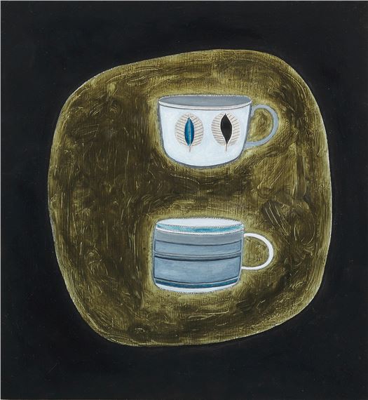 Rachel Nicholson | 'Blue spotted mug (1986) | MutualArt