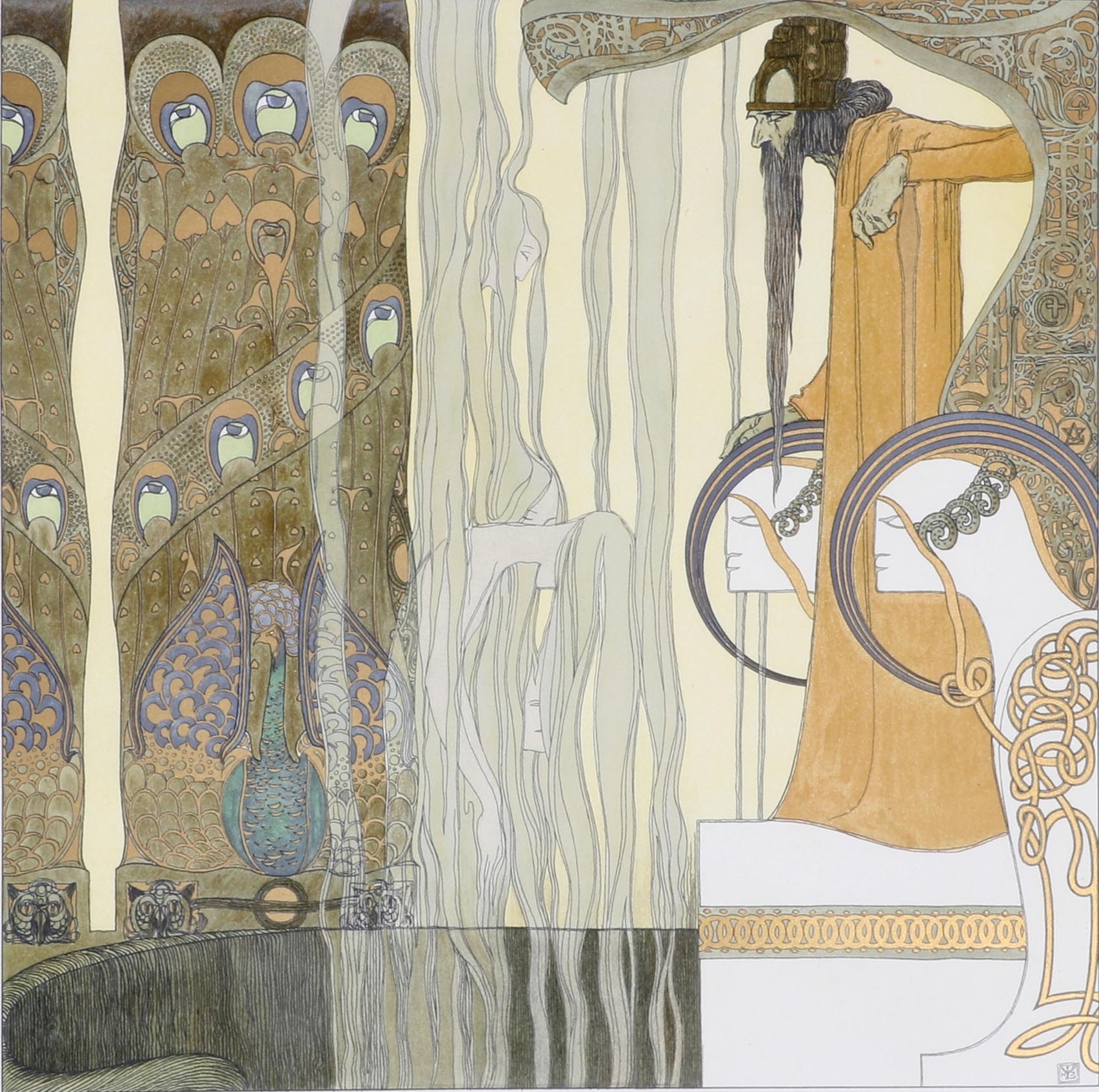 Heinrich Lefler | Die Buecher der Chronika der Drei Schwestern by ...