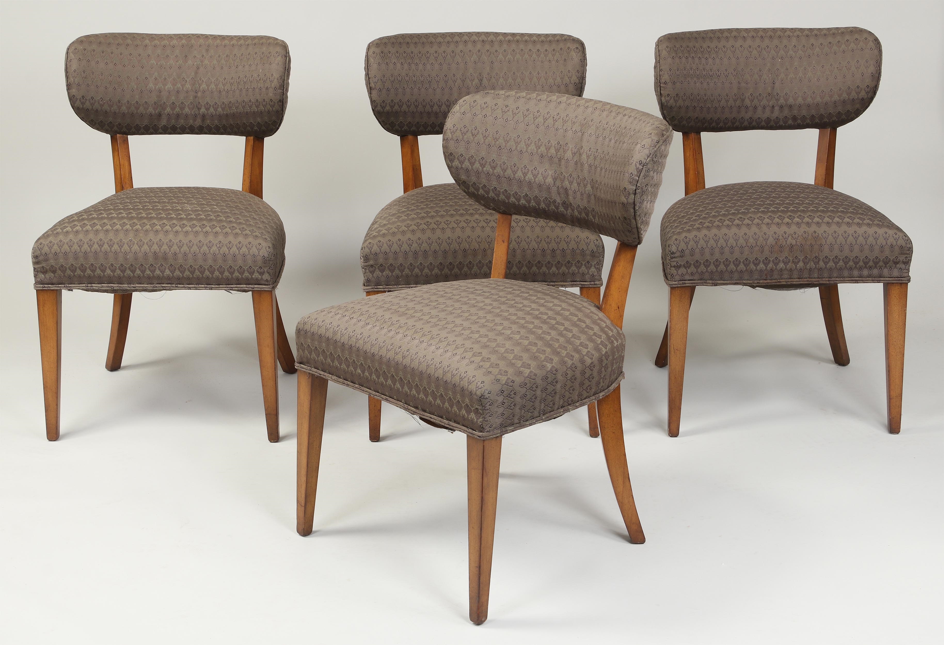 Edward Wormley | Edward Wormley upholstered side chairs | MutualArt