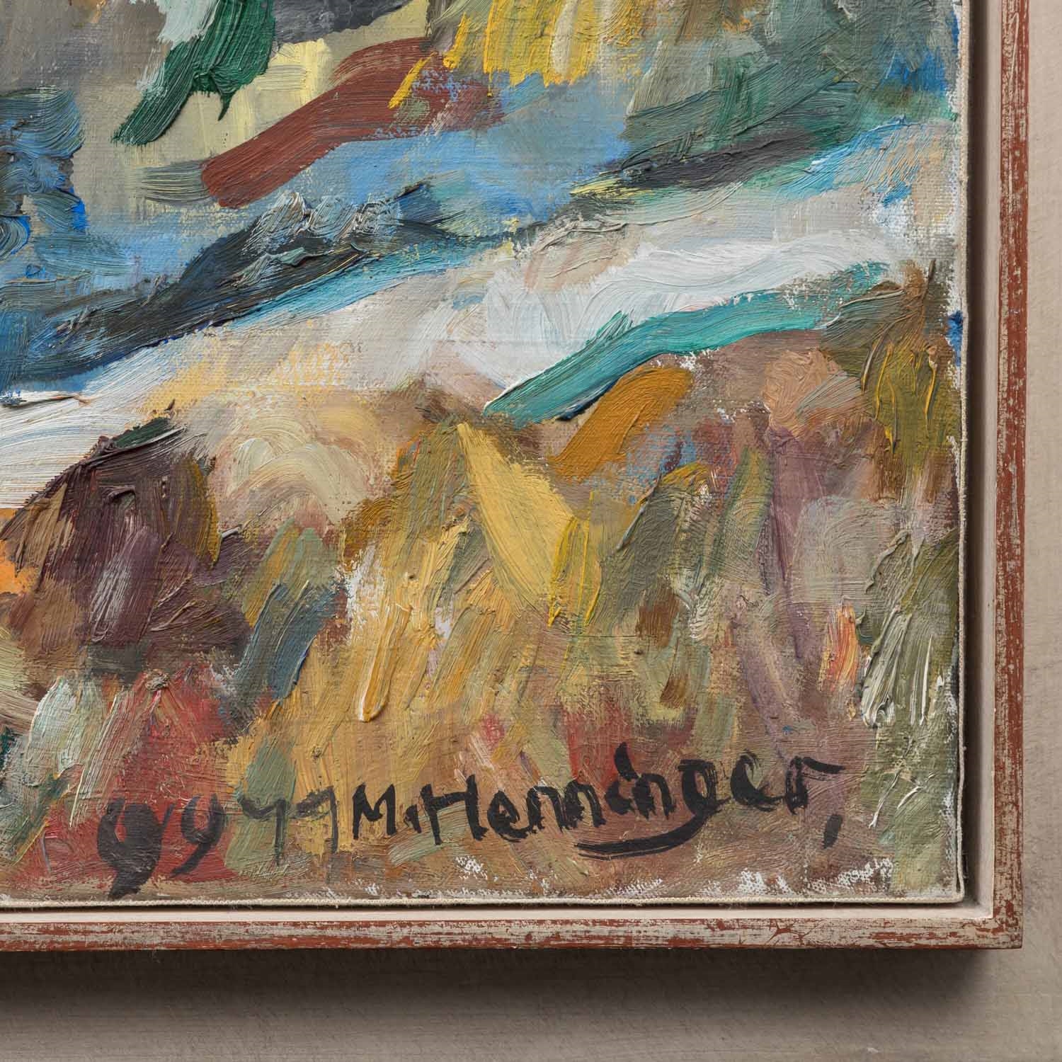 Manfred Henninger | Mediterranean Summer Landscape (1977) | MutualArt