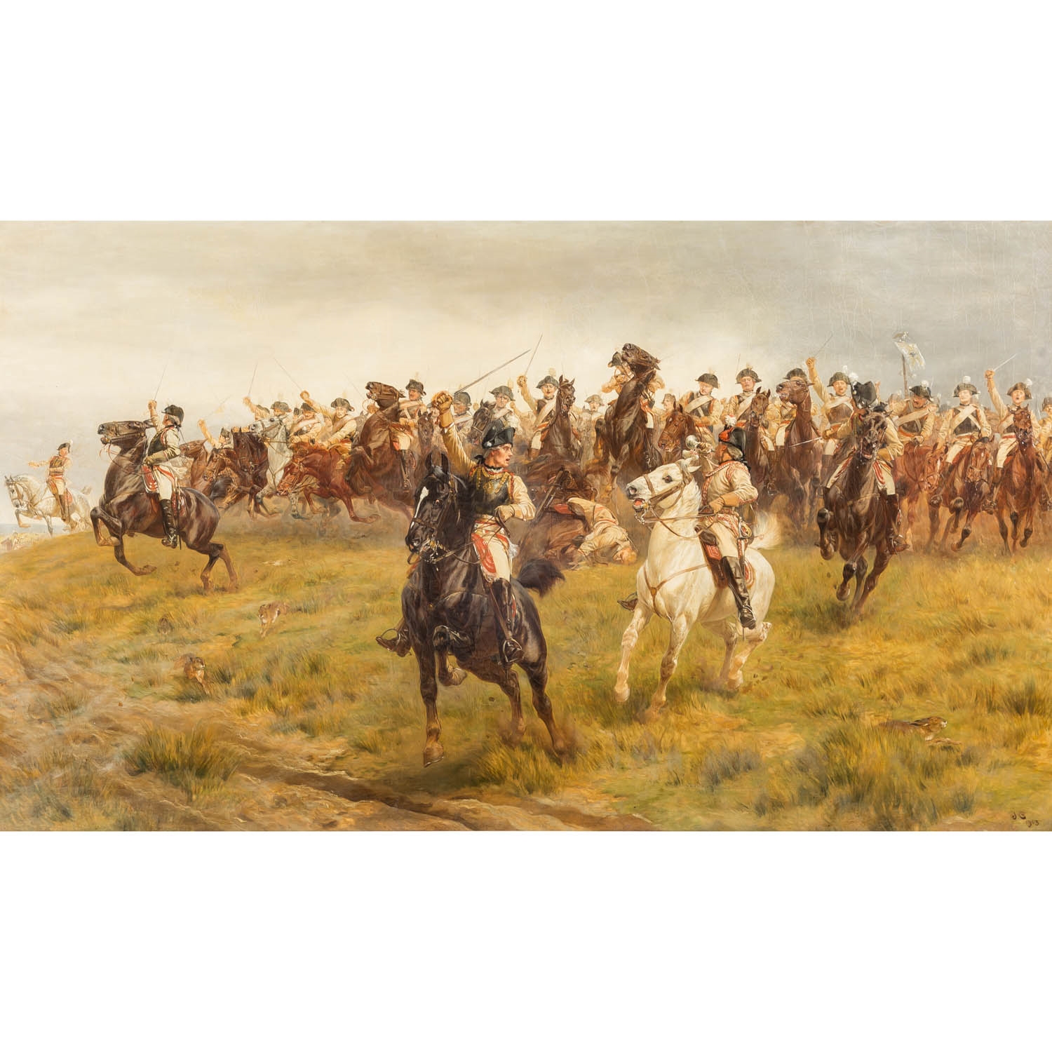 John Charlton | The Battle of Roßbach (1903) | MutualArt