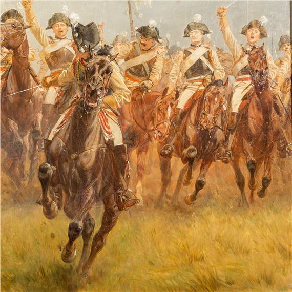 John Charlton | The Battle of Roßbach (1903) | MutualArt