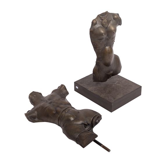 Paul Wunderlich | Female and male torso (1983) | MutualArt