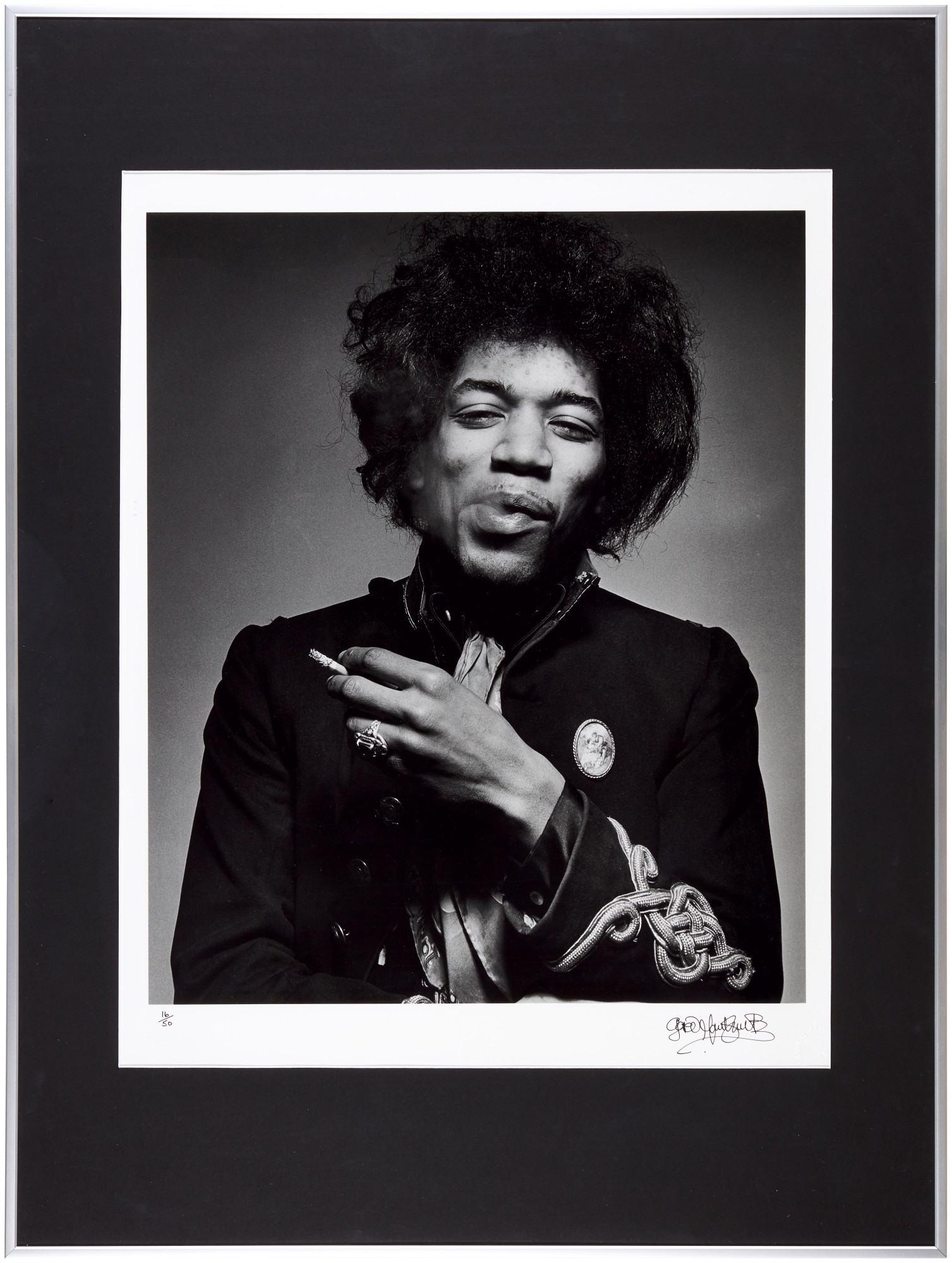 Gered Mankowitz | Jimi Hendrix, Smoking (1967) | MutualArt