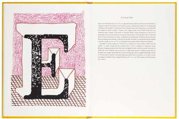 David Hockney | Hockney's Alphabet (1991) | MutualArt