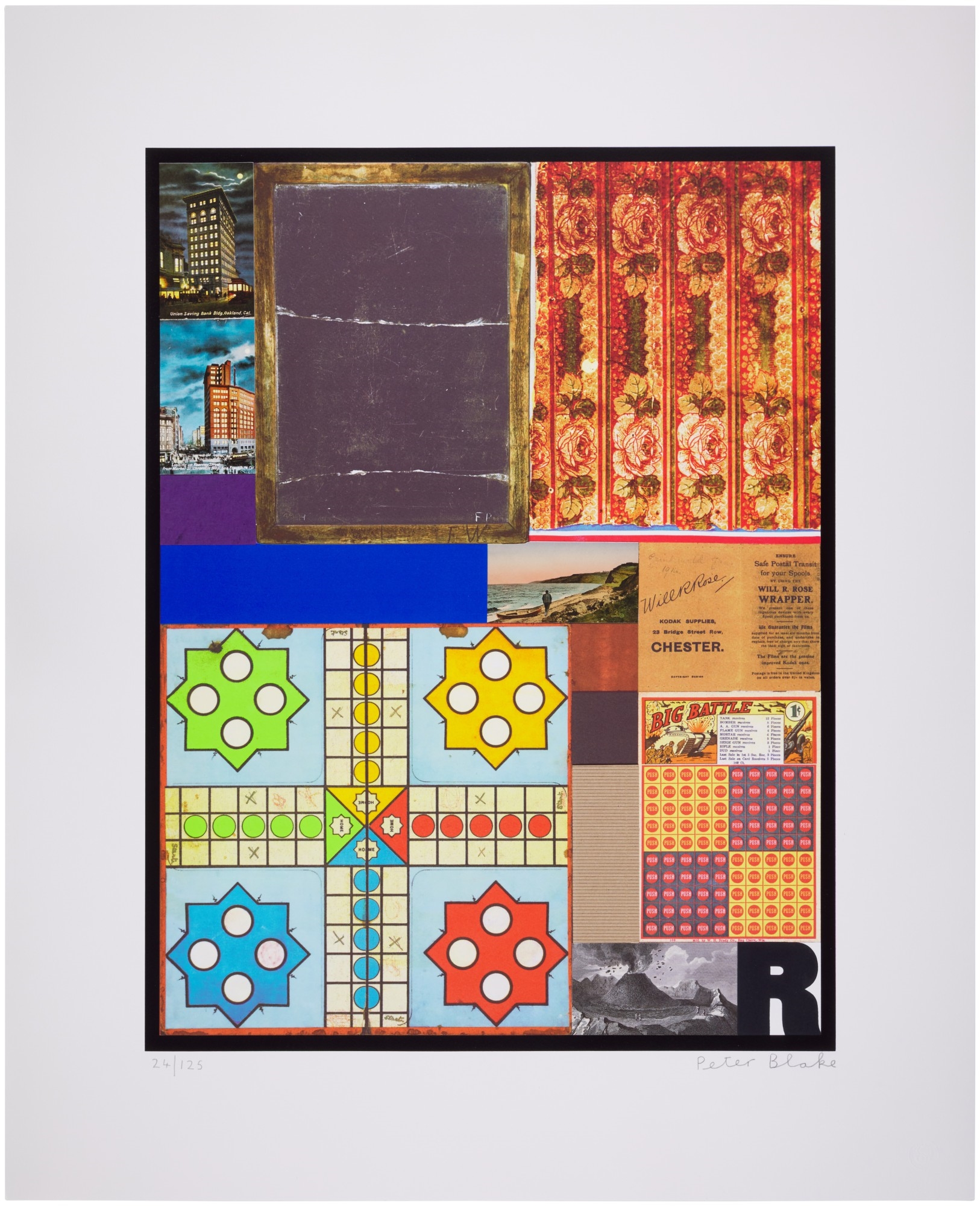 Peter Blake | Homage to Robert Rauschenberg (2012) | MutualArt