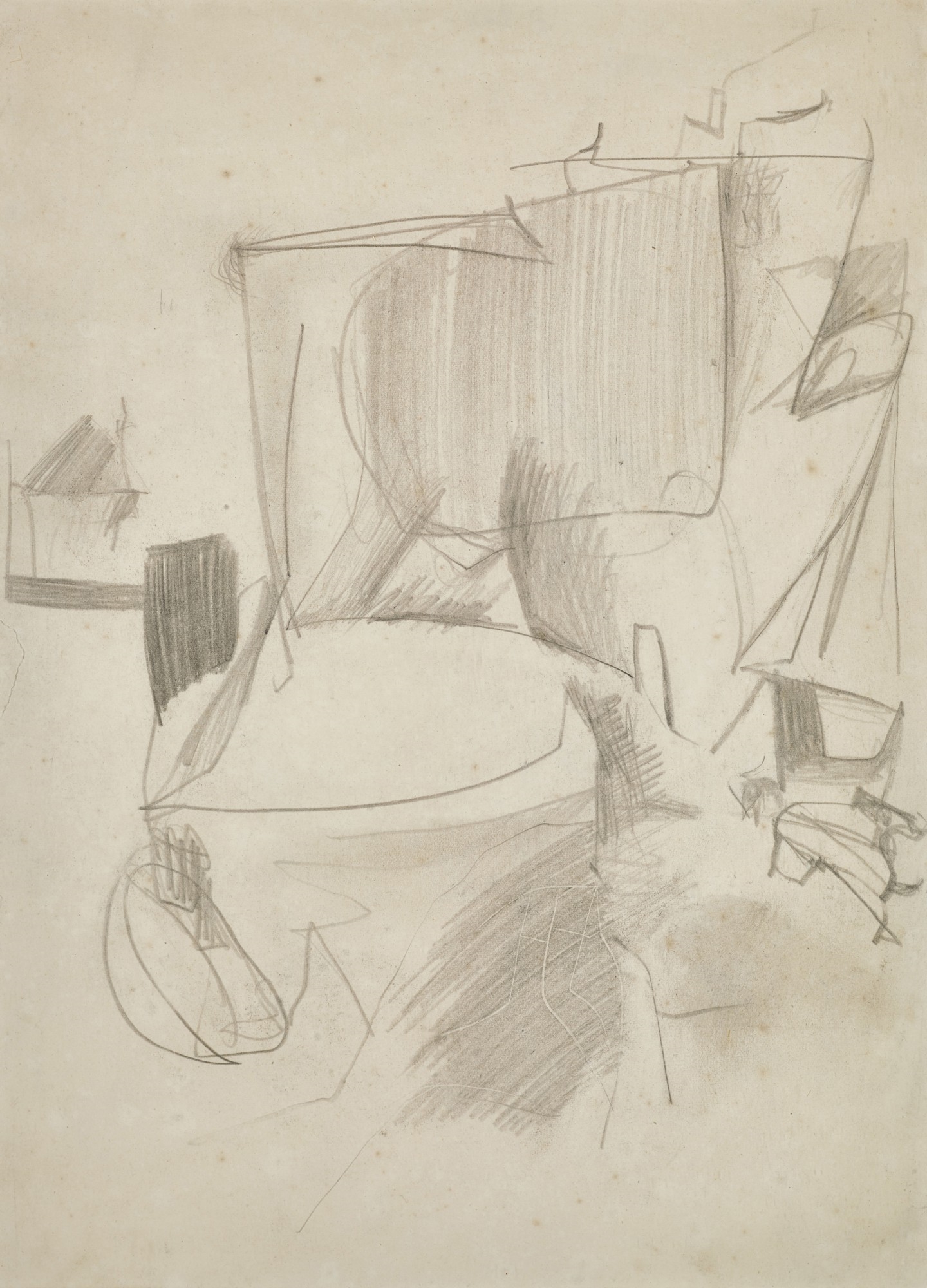 Peter Lanyon | Study - Portreath or Porthleven (Circa 1949) | MutualArt