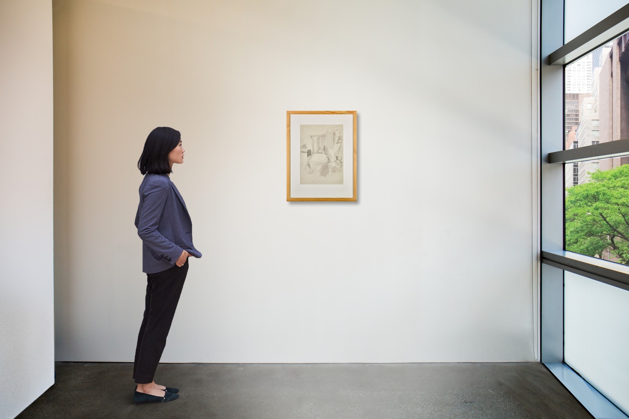 Peter Lanyon | Study - Portreath or Porthleven (Circa 1949) | MutualArt