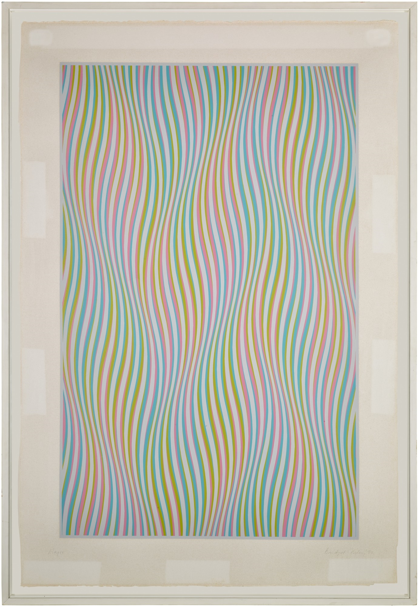 Bridget Riley | Elapse (S. 30) (1982) | MutualArt