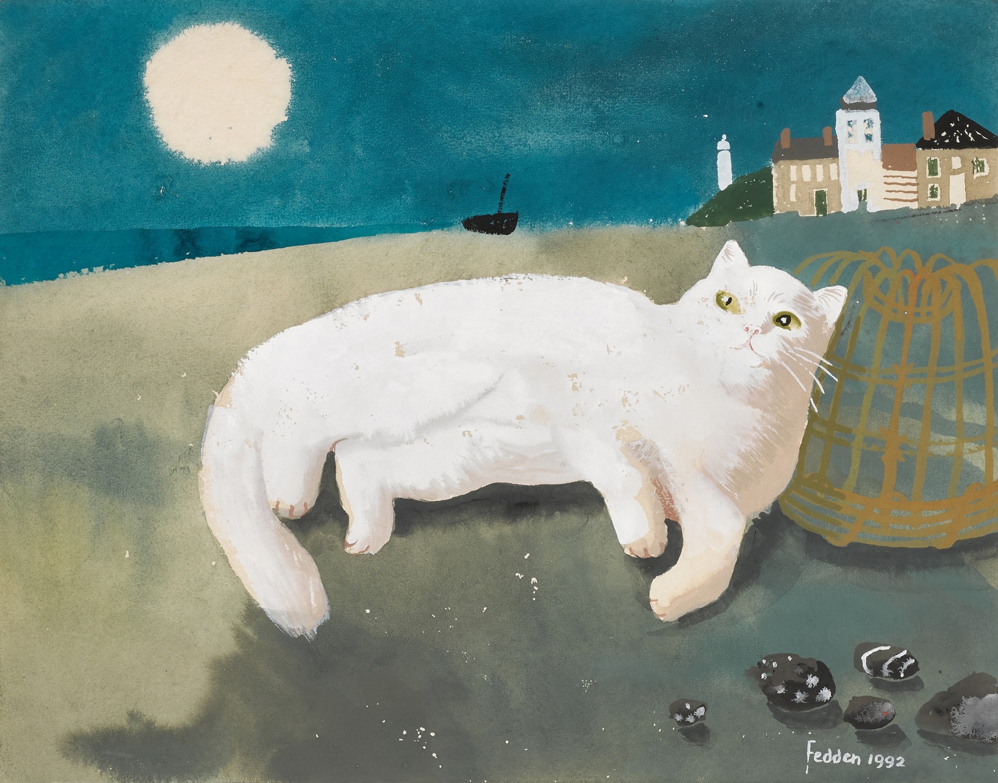Mary Fedden | Tuscany (1990) | MutualArt