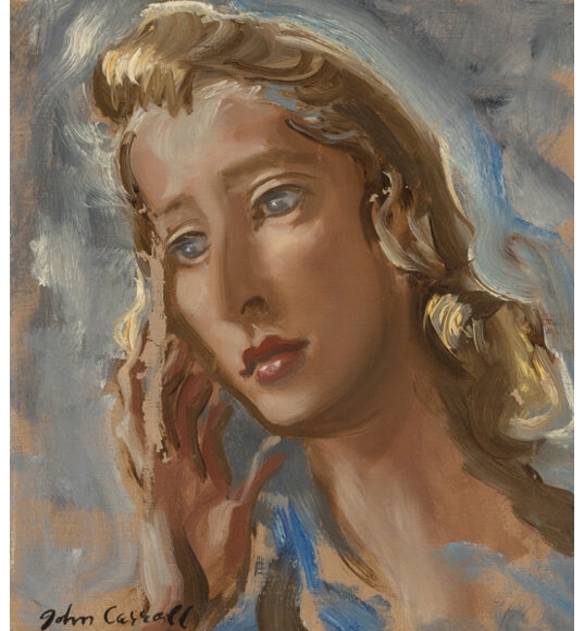 John Carroll | Portrait of Clare Boothe Luce | MutualArt