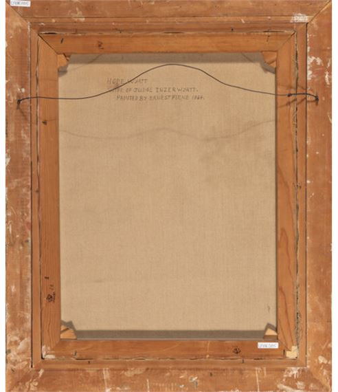 Ernest Fiene | Portrait of Hope Wyatt, Wife of Judge Inzer Wyatt (1964 ...