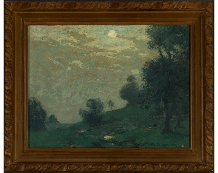 Alexis Fournier | Moonlit landscape | MutualArt