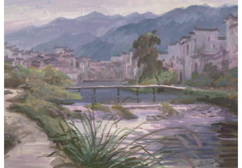Zu Ming Ho | Mountain Valley | MutualArt