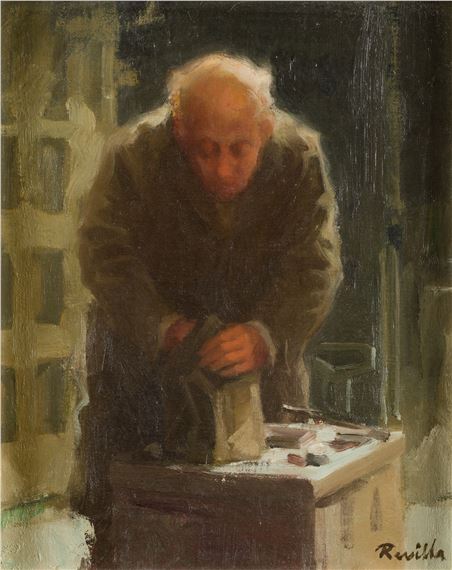 Justo Revilla Rubio | Anciano | MutualArt