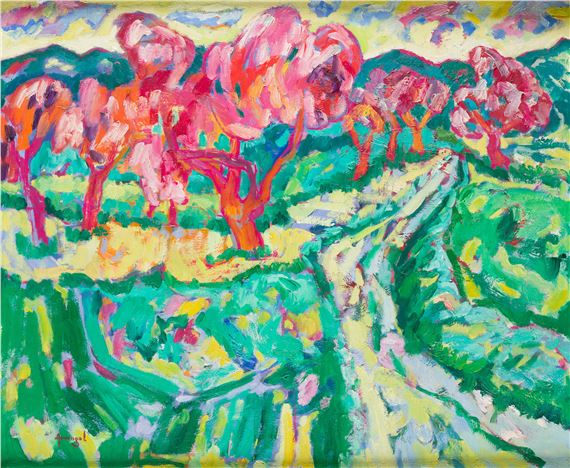 Jose María Armengol Farré | Árboles rojos | MutualArt