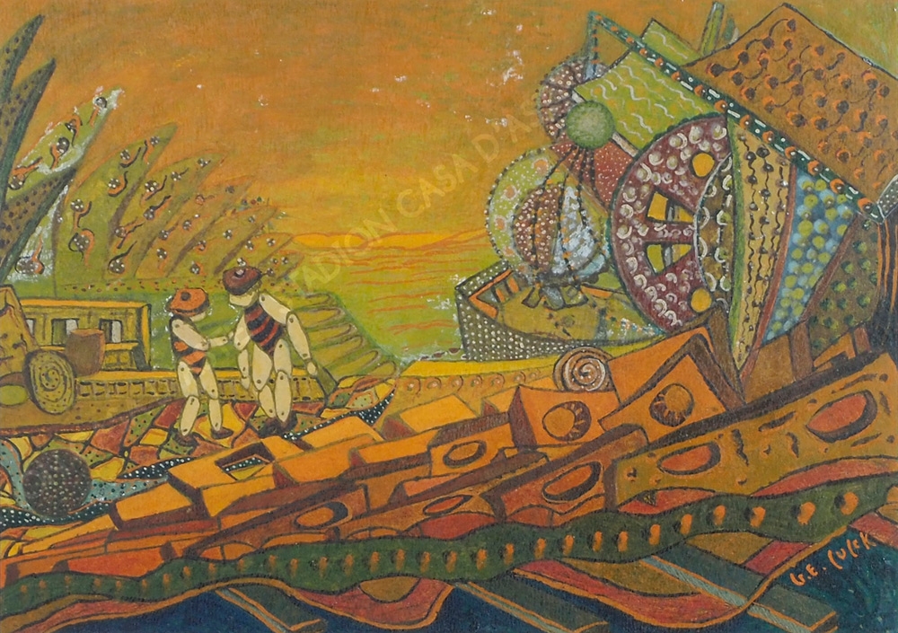 Giovanni Enrico Cucek | Marionette e forme | MutualArt