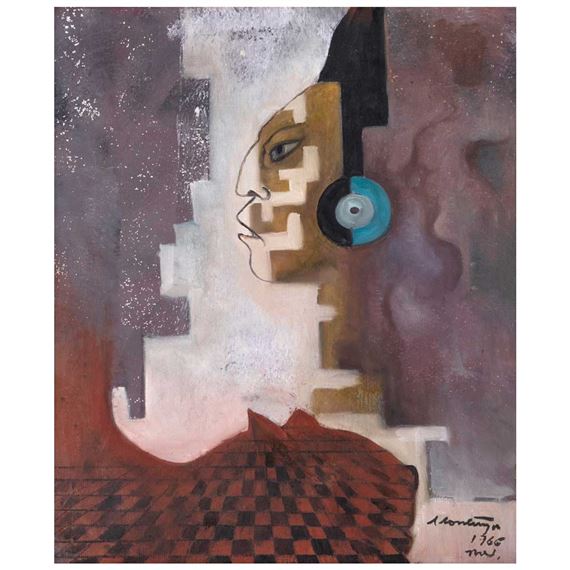 Roberto Montenegro | Perfil maya (1966) | MutualArt