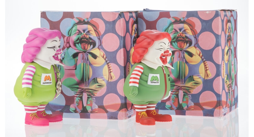 Ron English | Mc Supersized and Mc Supersized (XV Anniversary) (4 works ...