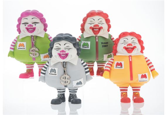 Ron English | Mc Supersized and Mc Supersized (XV Anniversary) (4 works ...