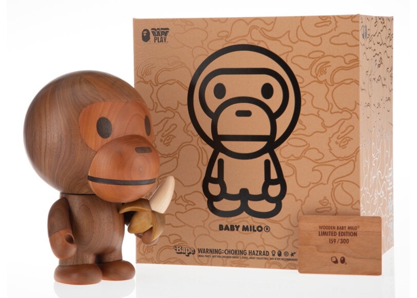 BAPE | Wooden Baby Milo (2021) | MutualArt
