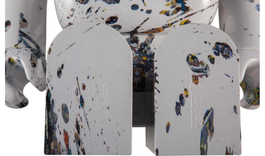 Be@rbrick | Jackson Pollock Studio (Splash) 1000% (2020) | MutualArt