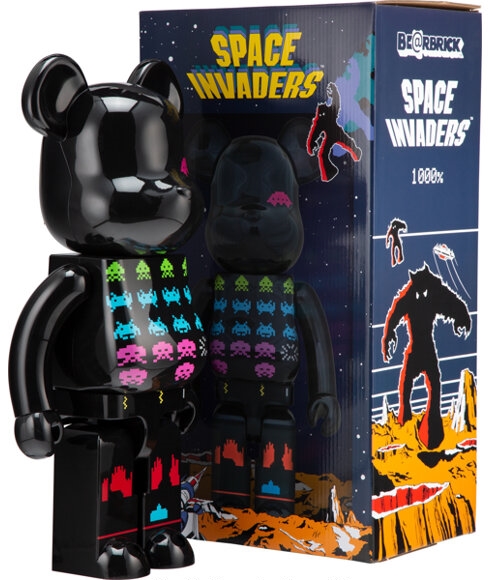 Be@rbrick | Space Invaders 1000% (2021) | MutualArt