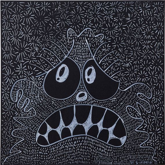 Mr. Doodle | Scared (2018) | MutualArt