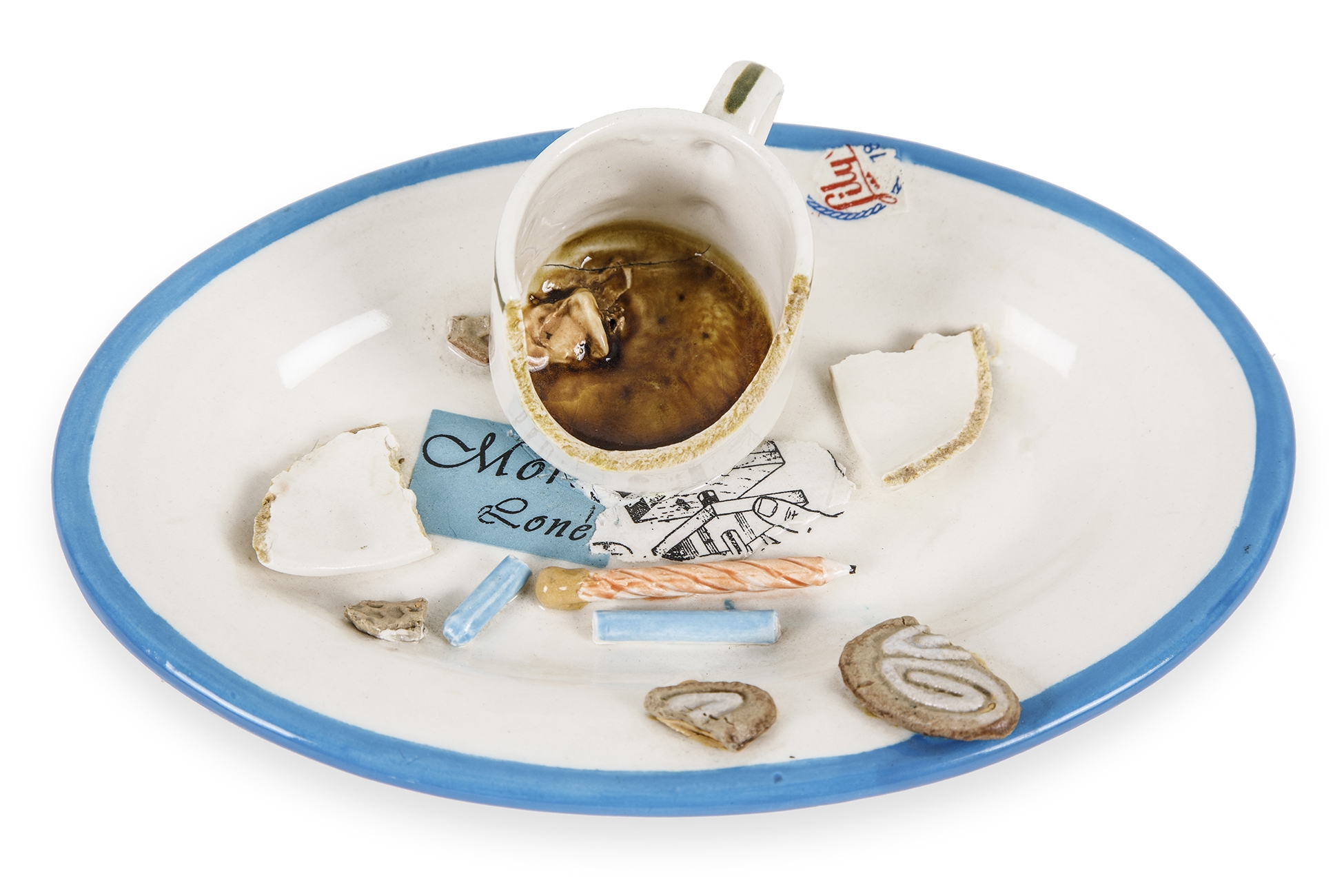 Richard Blake Shaw | Cup and plate (2008) | MutualArt
