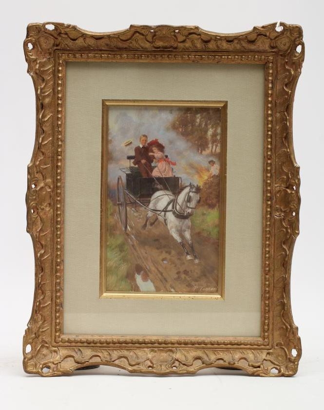 Percy Tarrant | Thrown from the Horse | MutualArt
