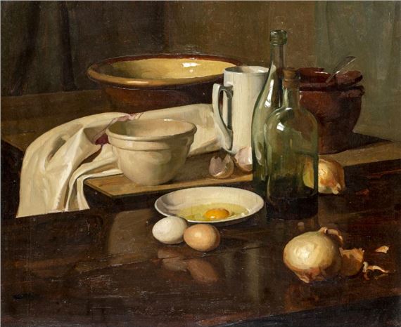 Stanley Reed | Still Life with Eggs (1933) | MutualArt